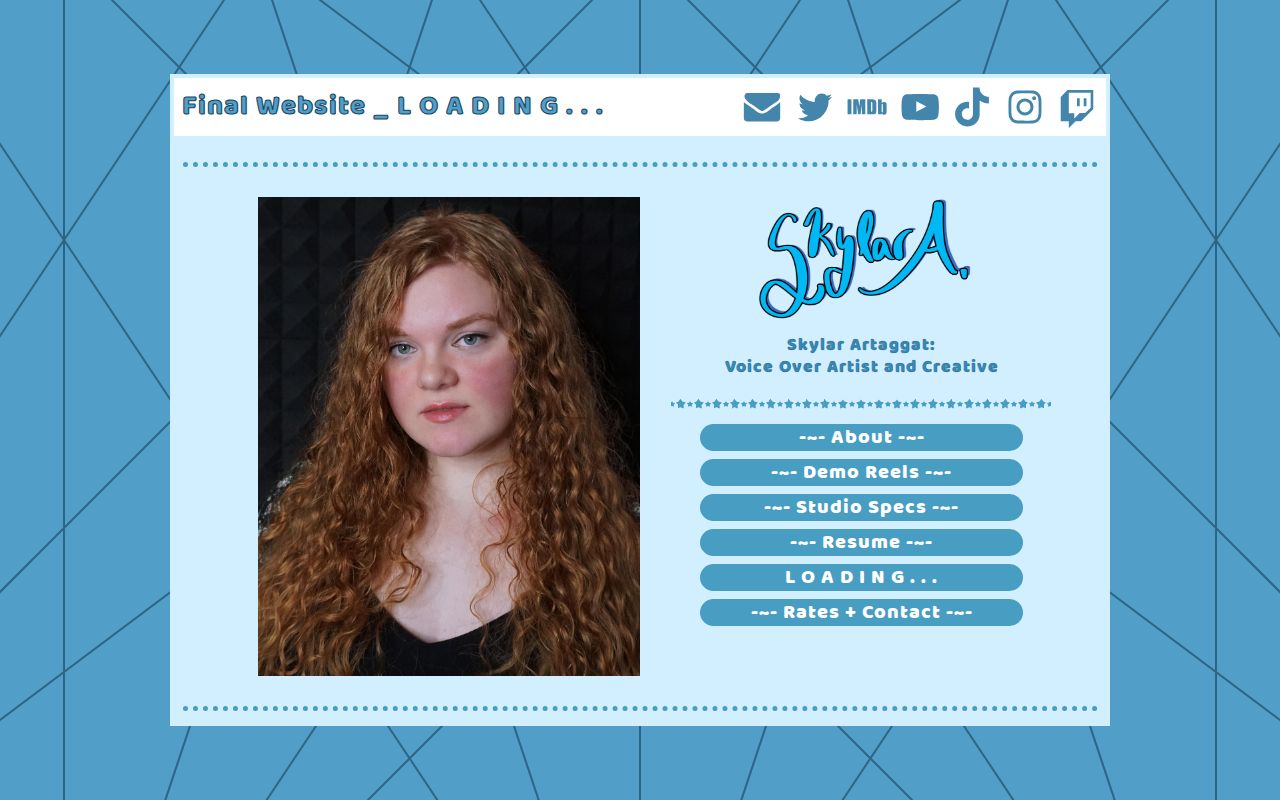 Skylar Artaggat - Voice Actor